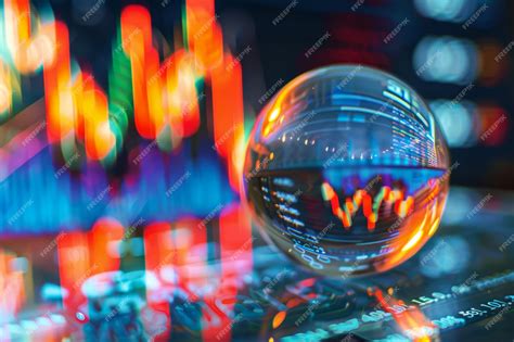 Premium Photo Stock Market Bubble A Large Bubble In Front Of A Stock