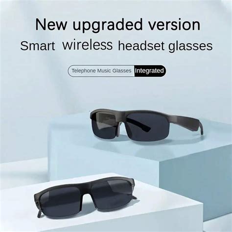 Senbono Wireless Audio Sunglasses Smart Glasses With Play Music And