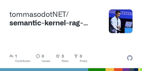 Github Tommasodotnetsemantic Kernel Rag Demo