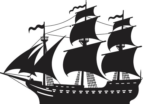 Seafaring Legacy Vector Ship Icon Vintage Navigator Ancient Ship In