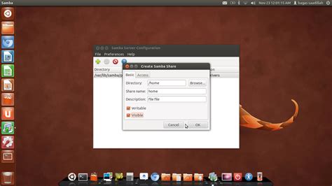 Cara Sharing File Di Linux Mengunakan Samba Ubuntu Bagas Saadillah
