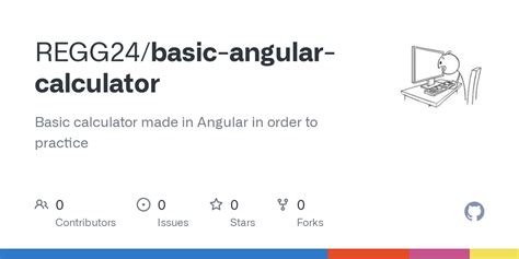 Github Regg24basic Angular Calculator Basic Calculator Made In