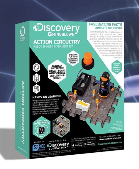 Discovery Mindblown Toy Circuitry Action Experiment Robot Spinner Macys