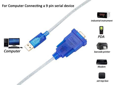 Mua 6 Feet Usb To Rs232 Db9 Female Serial Adapter Cable Windows 11 10 8 7 Mac Linux Serial To