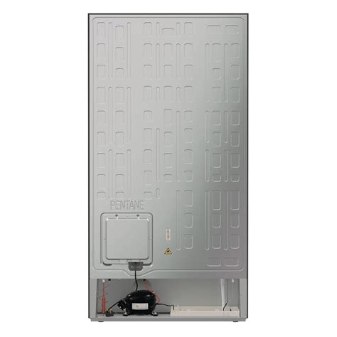 Fridgemaster 547 Litre Side By Side American Fridge Freezer Silver