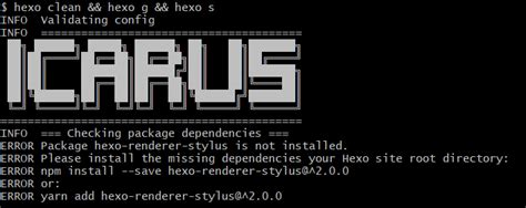 Issue Ppoffice Hexo Theme Icarus Github