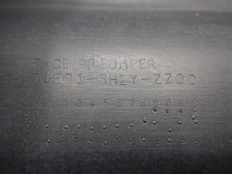Yahoo オークション ホンダ Cr X Crx Ef7 Ef8 後期 リアバンパー 715