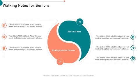 Walking Poles For Seniors In Powerpoint And Google Slides Cpp PPT