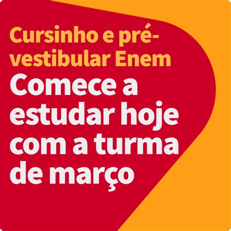 Turma De Março Inicie Seu Preparatório Para O Enem 2023