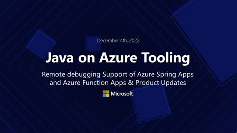 Microsoft For Java Developers