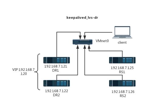 keepalived之ipvs dr linux运维部落