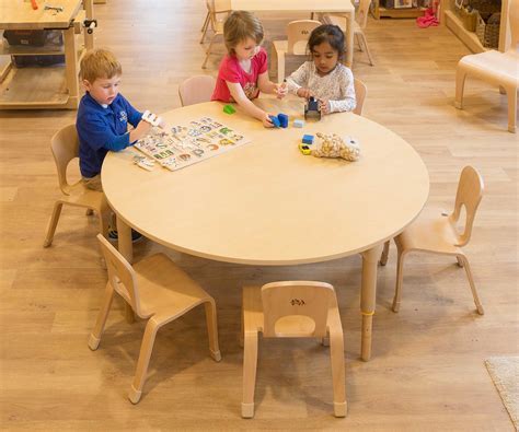 Round Classroom Tables Circular Tables Community Playthings