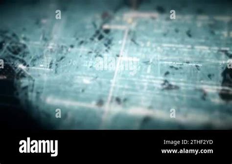 Futuristic Hi Tech User Interface Digital Map Head Up Display Elements With Digital Data