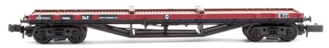 Graham Farish 373 925d 30t Prawn Bogie Bolster Br Gulf Red With Load