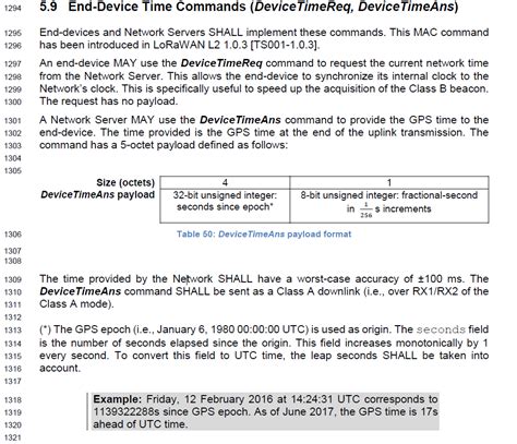 About The Timing Of Fetching In DeviceTimeAns Issue 1387 Lora Net
