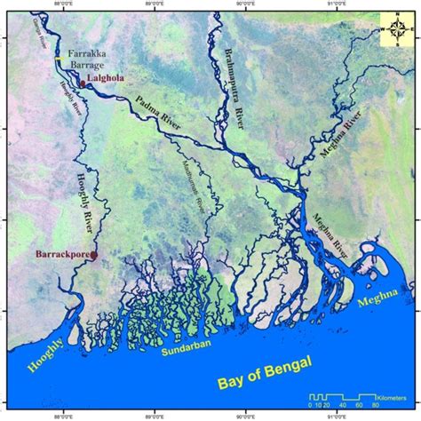 Padma River Map
