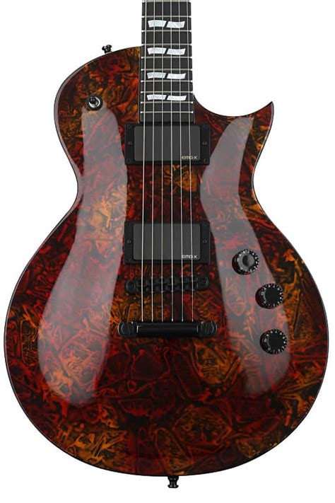 Esp Usa Eclipse Limited Edition Electric Guitar Hellfire Reverb