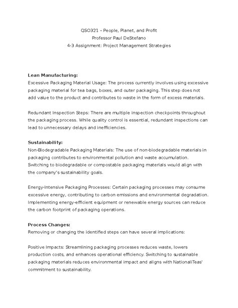 Qso 321 4 3 Assignment Project Management Strategies Qso321 People