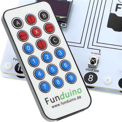 8 Infrarotsensor Und Fernbedienung Funduino Cubede