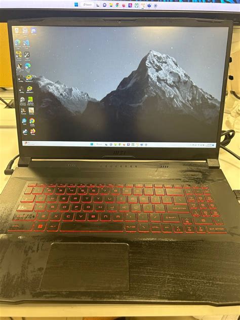 MSI KATANA GF76 11UD RTX3050ti 15 Inch FHD I7 16GB 512GB 11th Gen