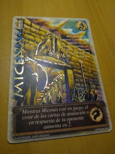 Micenas Carta Promo Mitos Y Leyendas Salo Cuotas sin interés