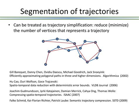 Ppt Trajectory Segmentation Powerpoint Presentation Free Download