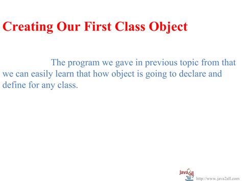 Introduction To Class In Java Pps Programming Languages Computing