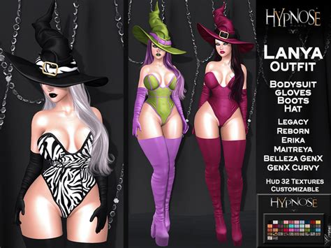 Second Life Marketplace Hypnose Lanya Outfit