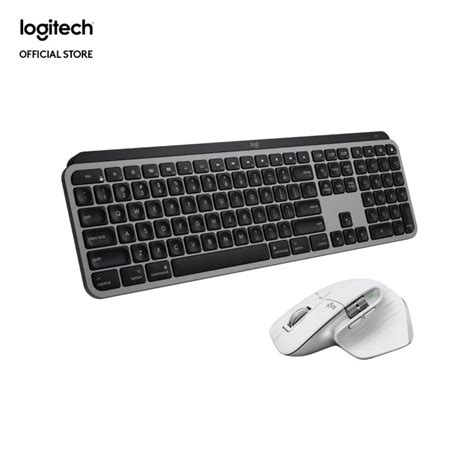 Logitech Mx Keys Advanced Wireless Illuminated Keyboard Mx Master 3s Wireless Performance