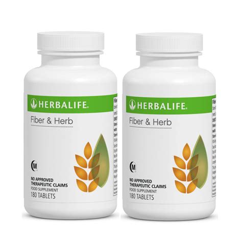 Herbalife Fiber And Herb 180 Tablets Set Of 2 Lazada Ph