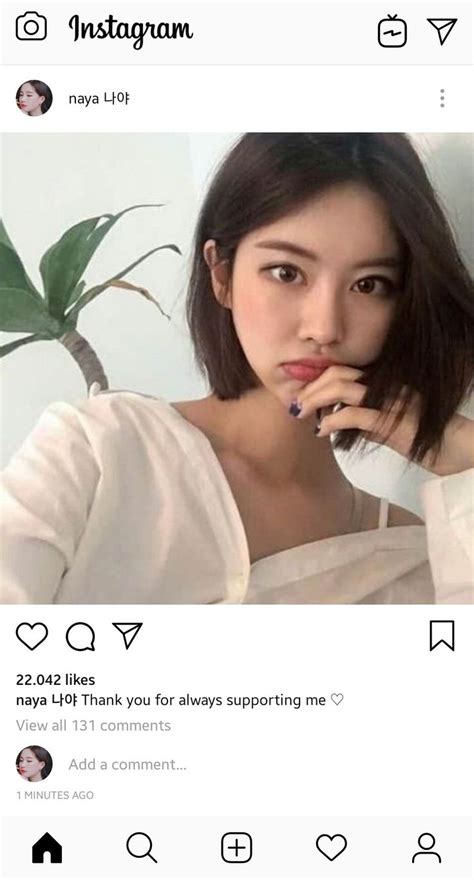 Instagram Naya 나야 Thank You For Always Supporting Me ♡ Instagram
