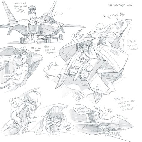 Rule 34 Aircraft Airplane Bite Dual Engine F 22 Fellatio Female Heart