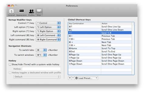 macos how can i get control left arrow to go back one word in iterm2