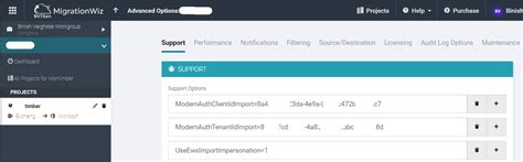 BitTitan MigrationWiz Enable Modern Authentication Binish Varghese S