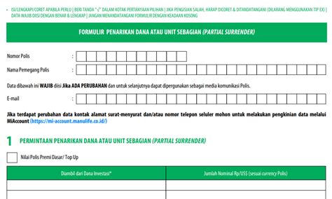 Cara Menarik Nilai Tunai Sebagian