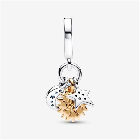 Charm Pendente Stella, Sole e Luna | Pandora IT