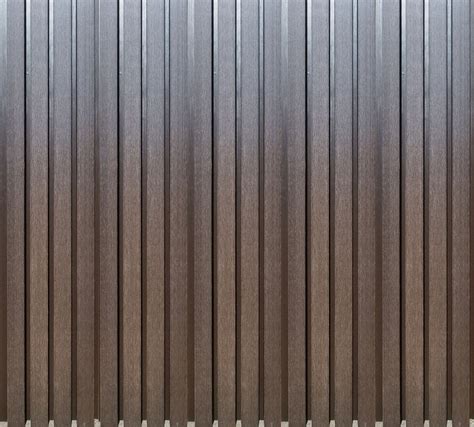 Walnut Fluted Wall Cladding Composite Decking Cladding And Fascia