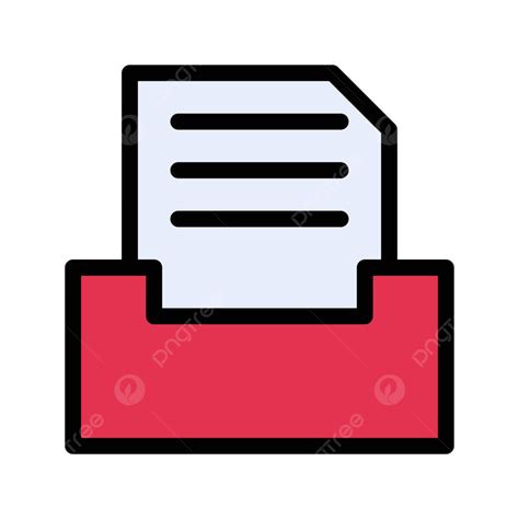 Document Button Folder Archive Vector Button Folder Archive PNG And