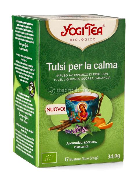 Yogi Tea Tulsi Per La Calma Di Yogi Tea Macrolibrarsiit