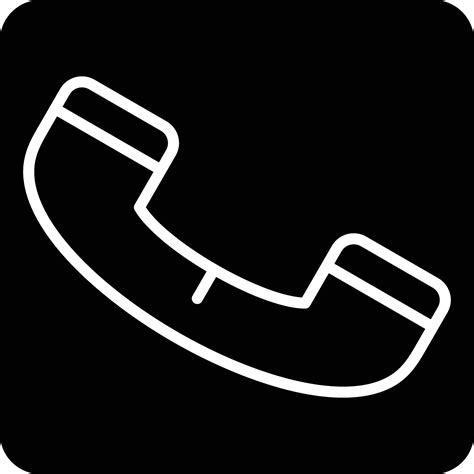 Call Button Vector Icon Vector Art At Vecteezy