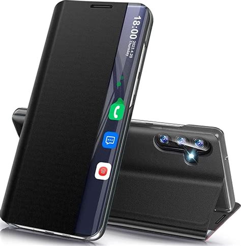 Handyhülle Für Samsung Galaxy A54 Hülle Klappbar Clear Smart View