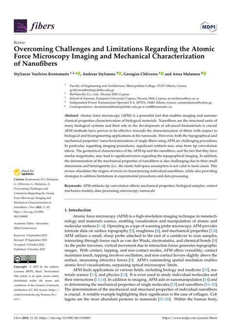 Pdf Overcoming Challenges And Limitations Regarding The Atomic Force
