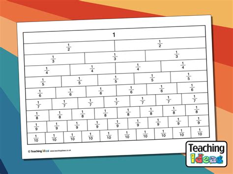 Fraction Grid Templates Teaching Ideas