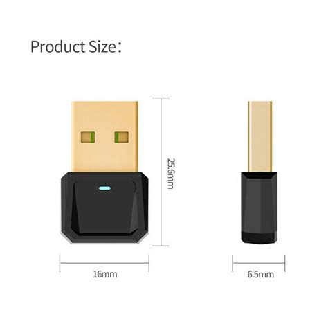 Bluetooth Usb Adapter Bluetooth5 0 Wireless Usb O Grandado