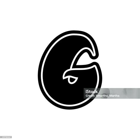 G Huruf Font Dekoratif Tangan Digambar Huruf Huruf Vektor Alfabet Ilustrasi Stok Unduh Gambar