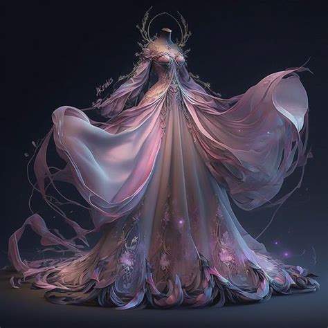 Pin by Biia Santos on Vestidos incríveis Fantasy gowns Magical dress