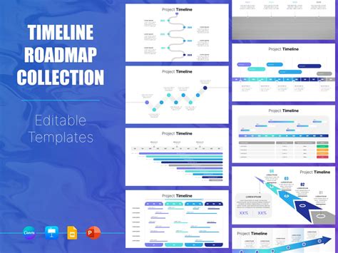 Project Planning Framework Timeline Roadmap Vorlage Design 30 60