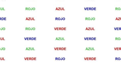 Test De Stroop Completo