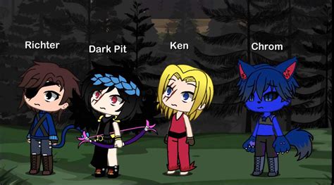 Werewolves Richter Dark Pit And Ken Transformation Gacha Life Amino