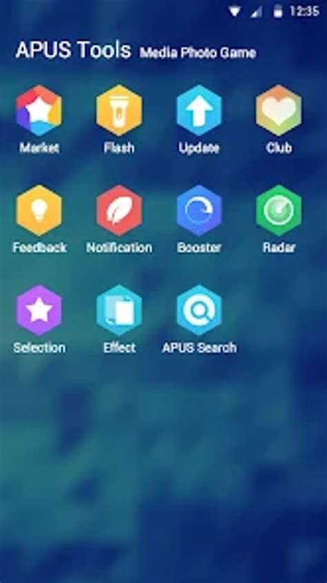Hexagram Theme For Apus For Android Download